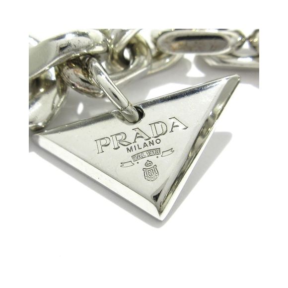 Prada | Jewelry | Prada Chain Necklace In With Box And Dust Bag | Poshmark
